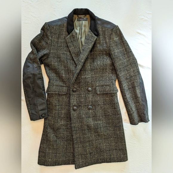 rag & bone | Jackets & Coats | Rag Bone Wool Overcoat 38 | Poshmark